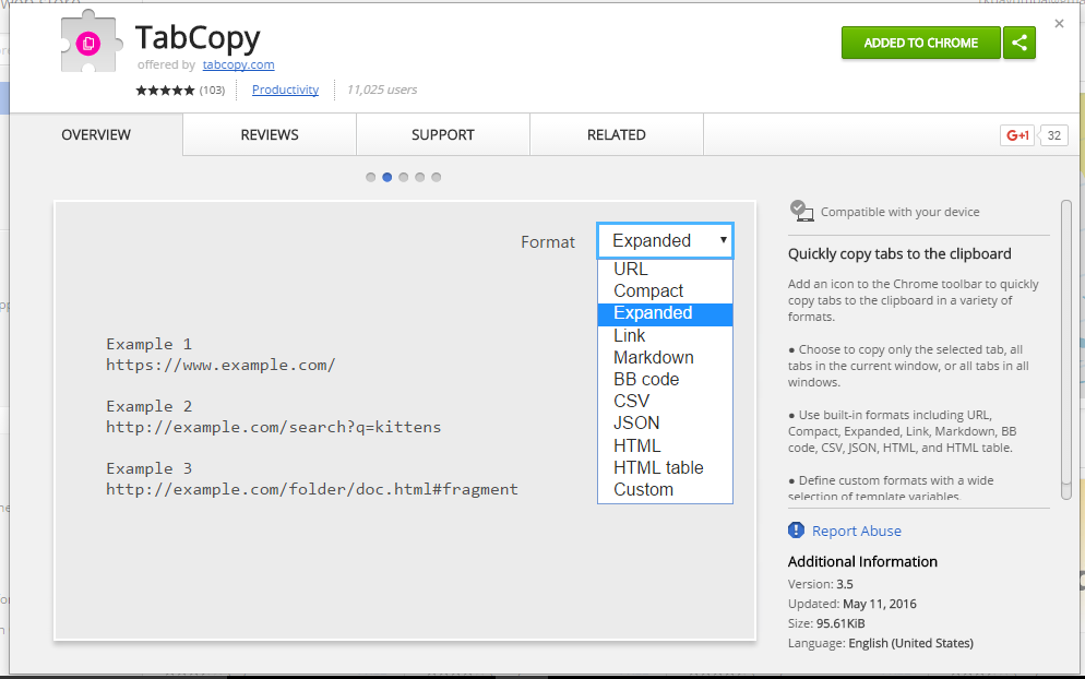 How to Copy URL of All Open Tabs on Chrome?