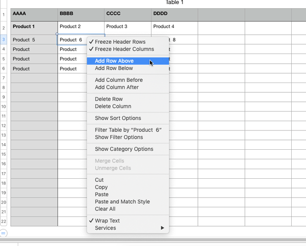 Hide Rows In Word Table Printable Templates