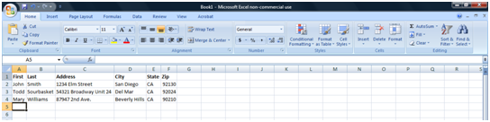 Merge Data From An Excel Workbook Into A Word Document